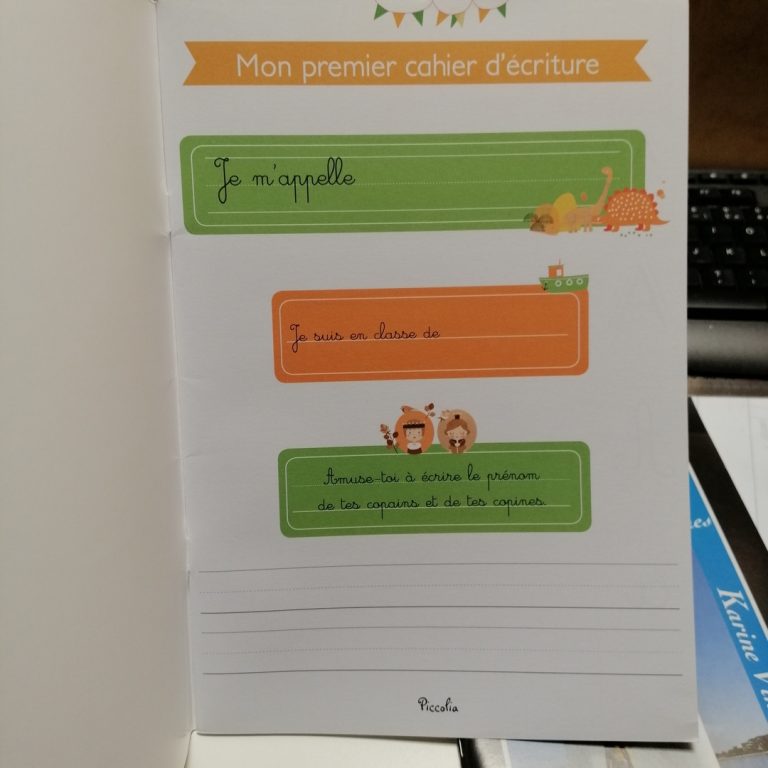 Mon premier cahier d’écriture « LEA